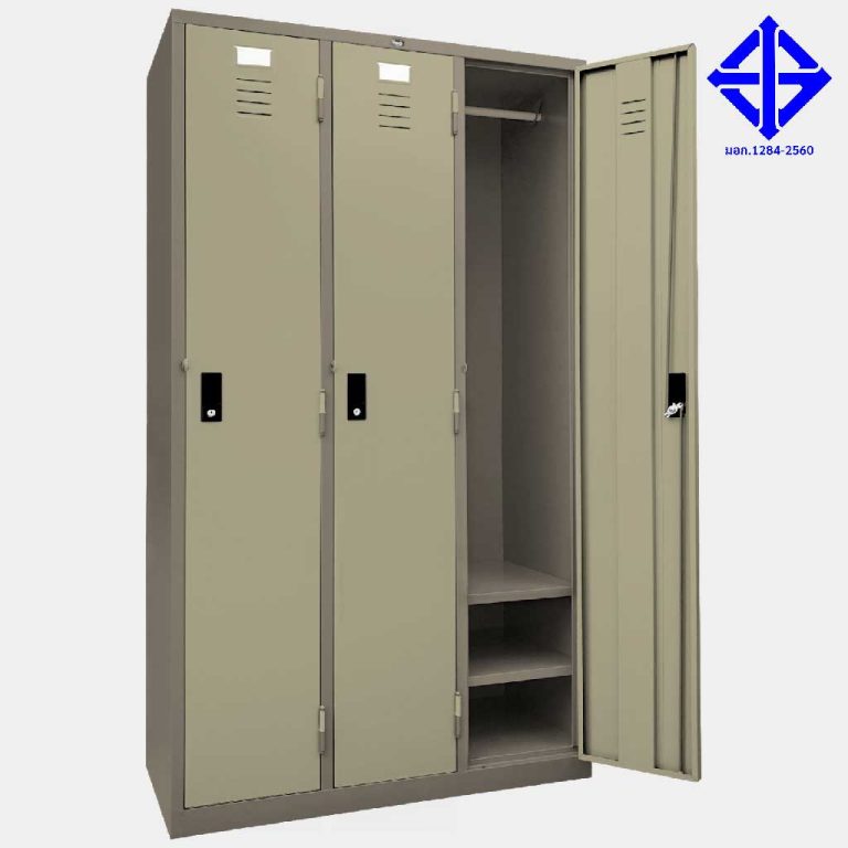 ตู้ล็อคเกอร์ 3 ประตู รุ่น LK-H3 แข็งแรง คุ้มค่า จากไอคอนิคเฟอร์นิเจอร์