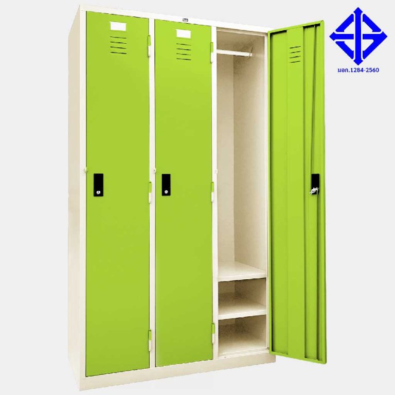 ตู้ล็อคเกอร์ 3 ประตู รุ่น LK-H3 แข็งแรง คุ้มค่า จากไอคอนิคเฟอร์นิเจอร์