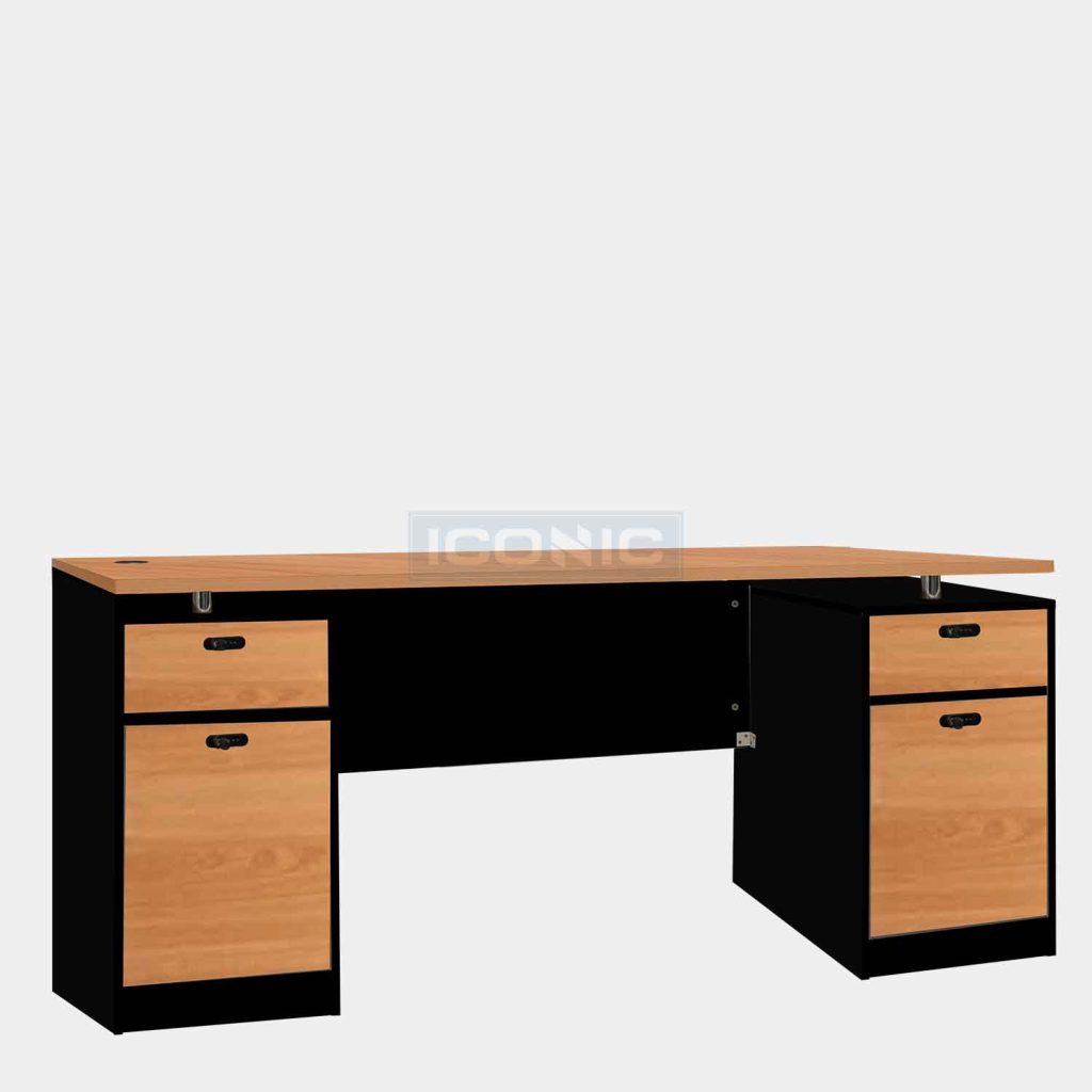 โต๊ะทำงานผู้บริหาร ล็อครหัส รุ่น WS-DK02 | ปลอดภัย ทนทาน ใช้งานได้จริง