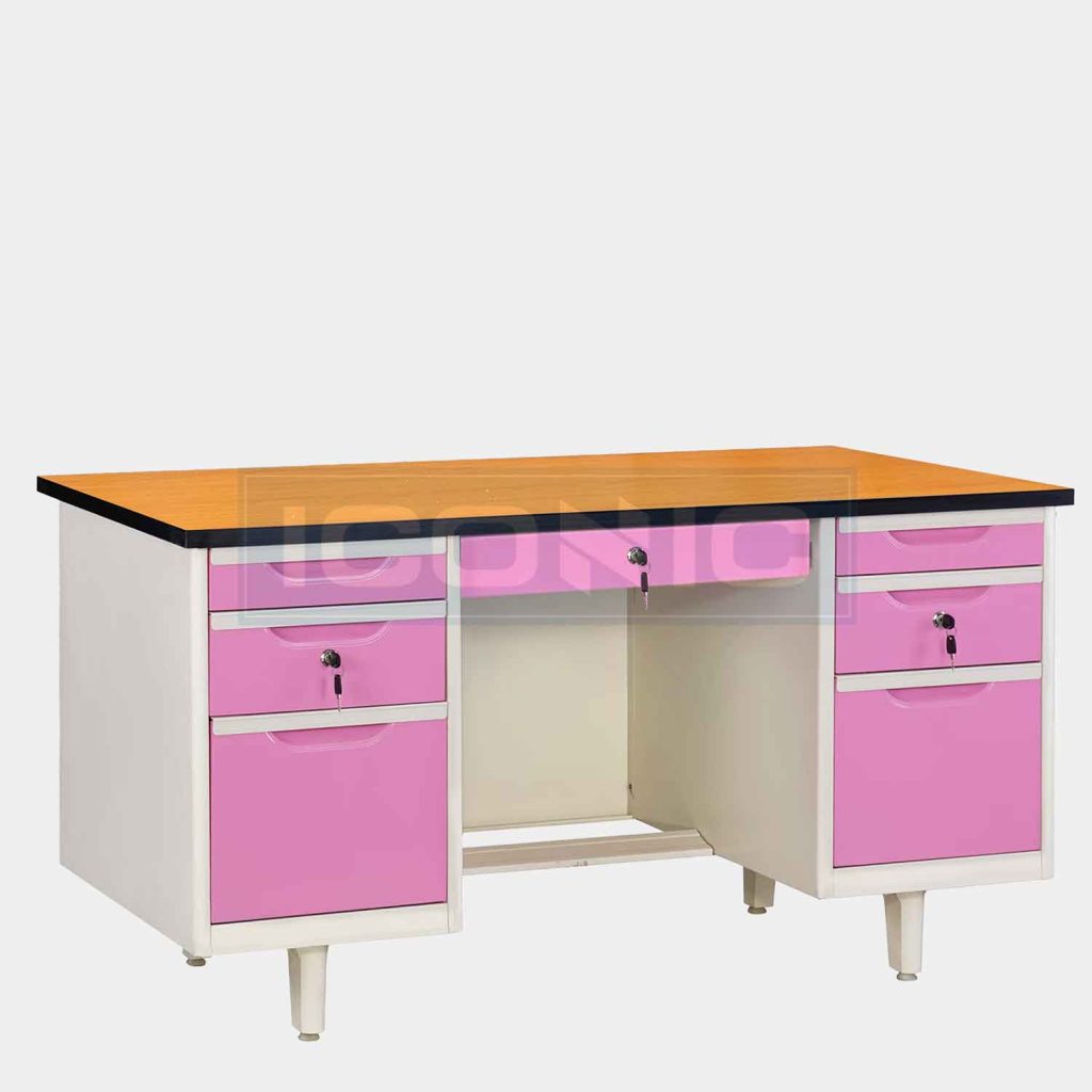 โต๊ะเหล็ก 5 ฟุต รุ่น MTM-5 แข็งแรง มั่นใจ ต้องใช้ไอคอนิค