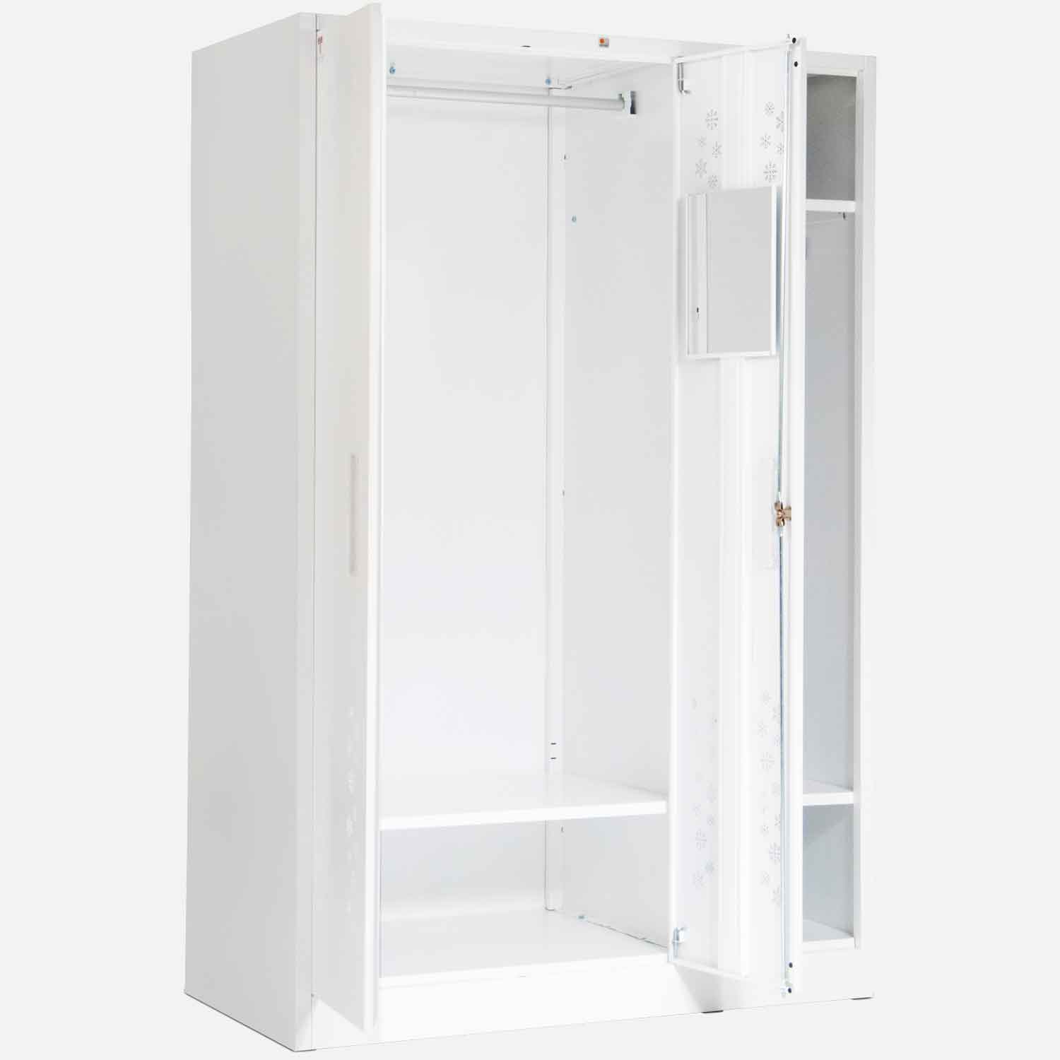 ตู้เสื้อผ้าบานเปิดสลับโล่ง YWS-SW05/00 | เหล็กหนา ได้มาตรฐาน